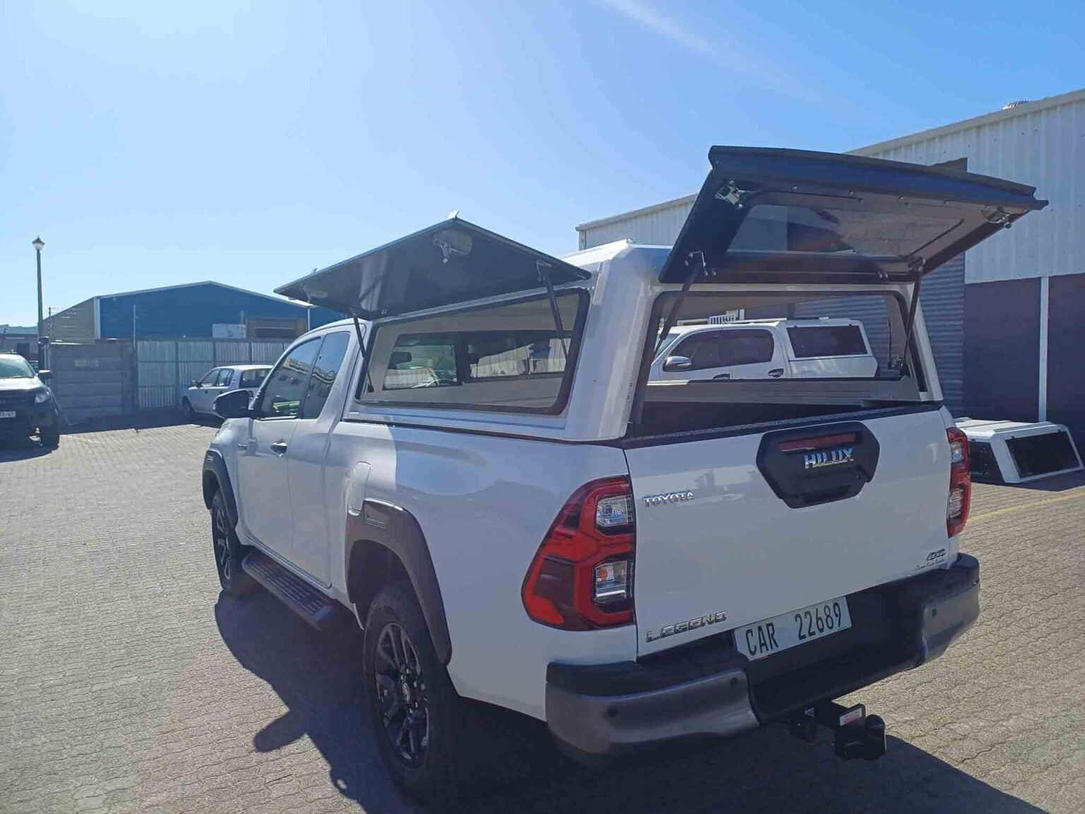 Gomad Canopy - Toyota Revo Extra Cab - Aluminium Canopies South Africa ...